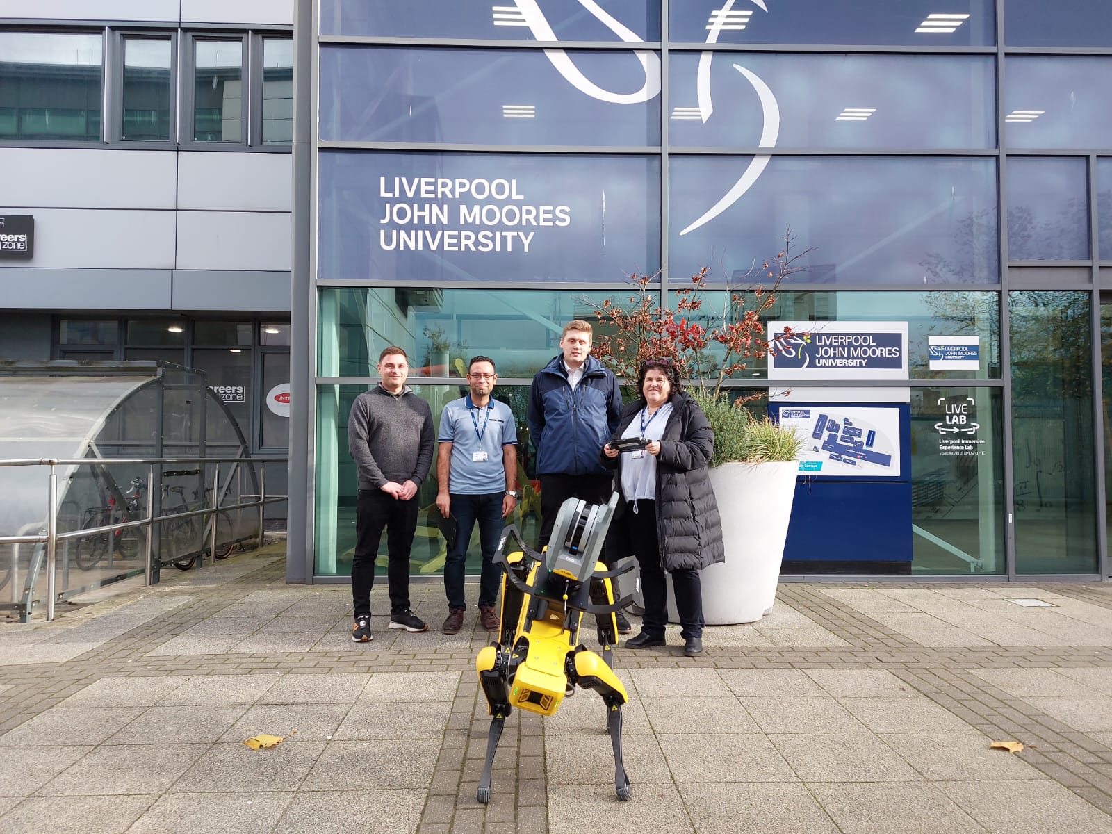LJMU Leading the Way with Robotic Dog Investment